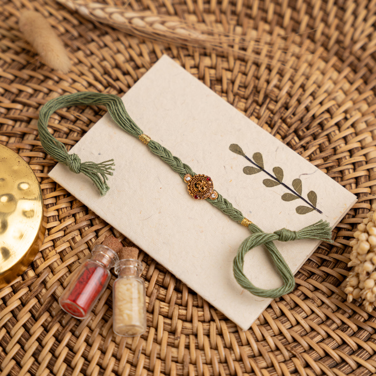 Sacred Knot Rakhi – Shades of Spring