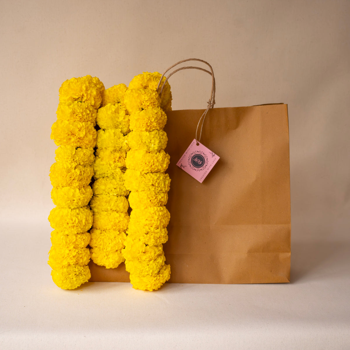 Marigold Strings - Yellow (4 strings) – Shades of Spring